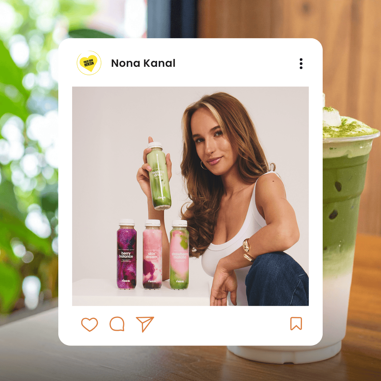 Matcha Drink von Nona - EDEKA Seifert